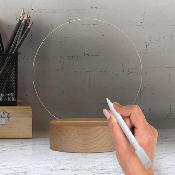 Other | Round Write On Led Desk Lamp Write Your Message On This Lamp ...